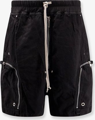 Rick Owens Denim cargo Bermuda shorts - DRKSHDW - gender_Man