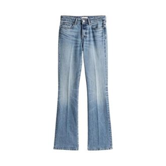 Tommy Hilfiger Bootcut Jeans im Vintage-Stil - - Jeans - Damen - Blau - W30