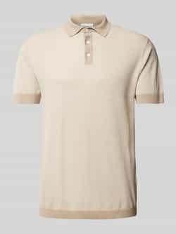 Lindbergh Slim Fit Poloshirt mit Knopfleiste