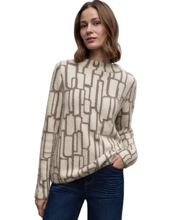 Street One Damen Gemustertes Shirt