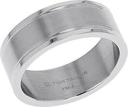 Tom Tailor Tom Tailor 2100663 Bague pour homme en acier inoxydable Argenté 8 mm