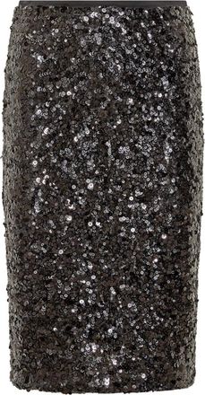 Pinko Pinko, Femme, Jupes, Noir, Taille: 44 FR Pappacieca Pencil Skirt