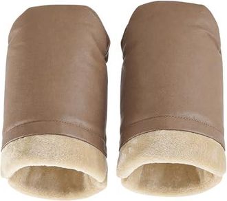 Generico Gants pour poussette - Accessoires pour poussette avec doublure polaire chaude et coupe-vent | Moufles dhiver anti-gel pour poussette, destin&eacute;s aux pa