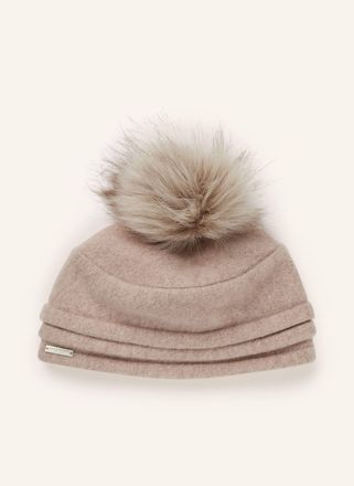 Seeberger Seeberger M&uuml;tze beige
