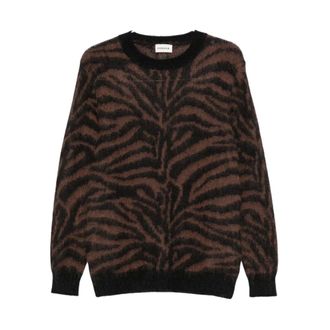 P.A.R.O.S.H. P.a.r.o.s.h., Damen, Strickwaren, Braun, XSGr&ouml;&szlig;e