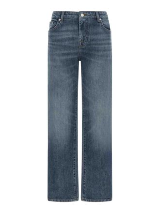 7 For All Mankind Jean Droit - Bleu