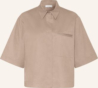 PESERICO Peserico Hemdbluse Mit Schmucksteinen beige
