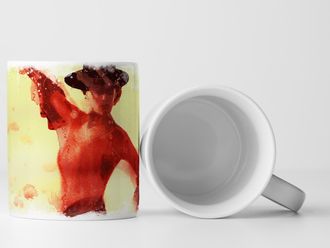 Paul Sinus Art Flamenco Dancer Tasse als Geschenk, Design Sinus Art