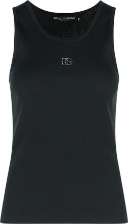 Dolce & Gabbana D&eacute;bardeur Dolce & Gabbana En Verre Textile Et Polyets&egrave;re Noir