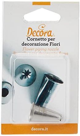 Decora 0263107 TÜLLE 107, 18/8 Stainless Steel, Silber/schwarz