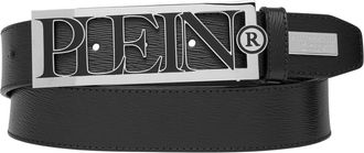 Philipp Plein Ceinture TM en cuir - Homme - Accessoires - Noir - Taille: 90 CM