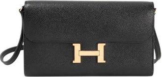 Herm&egrave;s Sac bandouli&egrave;re Pre-owned Sac Constance To Go - Femme - Pre-owned - Noir - Taille: ONE Size