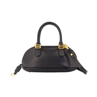 Balenciaga Bolero Bowling Bag Mini - - Bags - Damen - Schwarzk - ONE SIZE