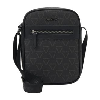Mario Valentino Homme, Sacs, Noir, Taille: ONE Size Sac Bandoulière Delta Multicolore Polyester