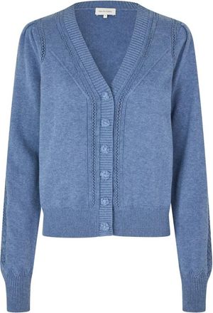 Kudibal Copenhagen Femme, Pulls, Bleu, Taille: 40 FR Cardigan Malinadea