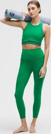 lululemon Legging Align taile haute avec poches pour Femmes - 64 cm - Vert - Taille 2