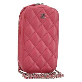 Chanel Pre-owned Vintage Crossbody Pouch - Femme - Pre-owned - Rose - Taille: ONE Size