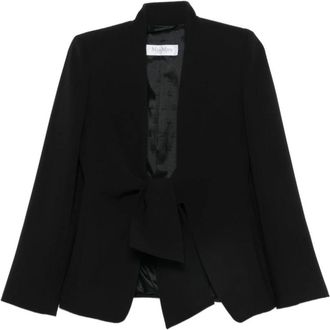 Max Mara Veste &agrave; manches longues - Femme - Vestes - Noir - Taille: 38 FR