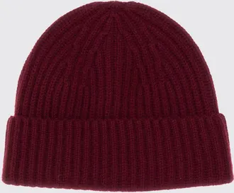 Lisa Yang Bonnet beanie 100% cachemire c&ocirc;tel&eacute; avec revers