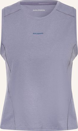 Salomon Top Trackline lila