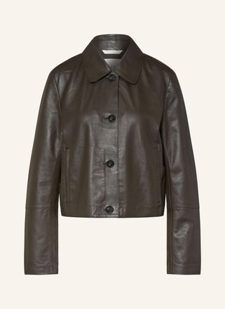 Marc O'Polo Marc Opolo Leder-Overjacket braun