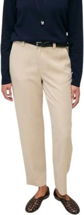 Yerse Yerse, Femme, Pantalons, Beige, Taille: 42 FR Alex Cropped Pantalons