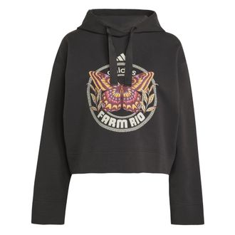 adidas Womens X Farm Kapuzenjacke Black XL