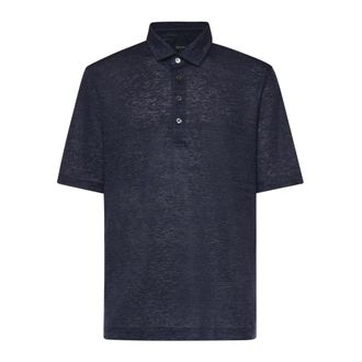 Ermenegildo Zegna Homme, Tops, Bleu, Taille: 6XL Oasi Polo
