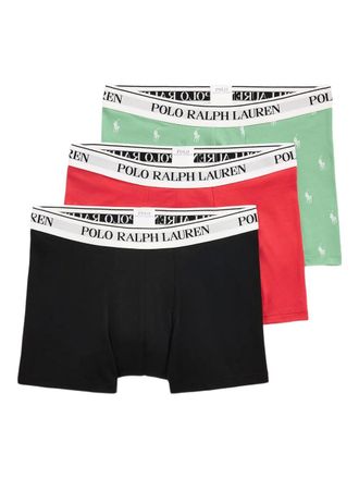 Polo Ralph Lauren lot de trois boxers à logo - Noir