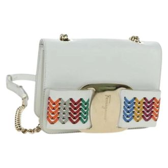 Ferragamo Pre-owned Schultertasche - - Pre-owned - Damen - Wei&szlig; - ONE SIZE