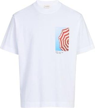 Closed T-shirt droit imprim&eacute; en coton