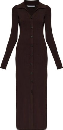 Iro Robe Wonderwall - Femme - Robes - Brun - Taille: 40 FR