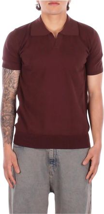 Alpha Studio Homme, Tops, Brun, Taille: 2XL Au5041B Polo