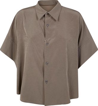 Yohji Yamamoto Short Cuffs Blouse