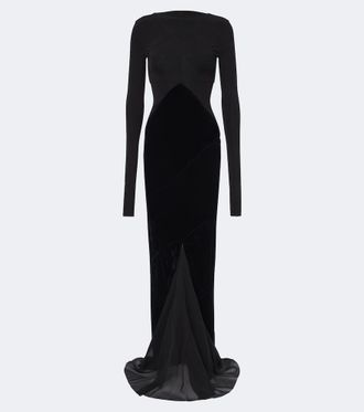 Rick Owens Robe Combo mit T&uuml;ll