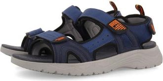 Gioseppo METKOVIC Sandales grises avec accents de couleur pour homme, bleu marine, 43 EU