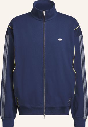 adidas Originals Adidas Originals Trainingsjacke City Terrace Im Materialmix blau