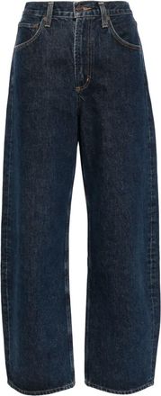 A Gold E Low Curve Jeans - Blau