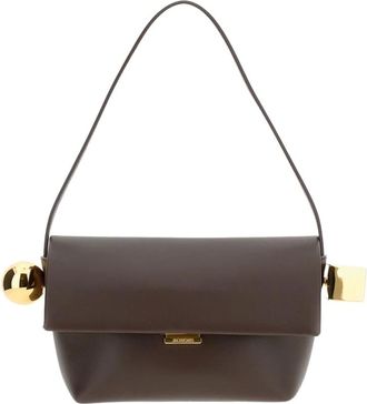 Jacquemus Femme, Sacs, Brun, Taille: ONE Size The Rond Carré