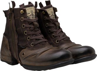 Replay Herren Stiefel Clutch mit Rei&szlig;verschluss, Braun (Dk Brn 018), 45