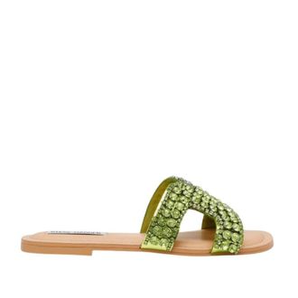 Steve Madden Femme, Chaussures, Vert, Taille: 37 EU Zaira Slider