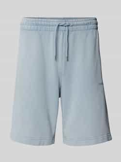 HUGO BOSS Regular Fit Sweatshorts mit Label-Print Modell Dupaly
