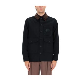 Etro Homme, Vestes, Vert, Taille: L Light Jacket