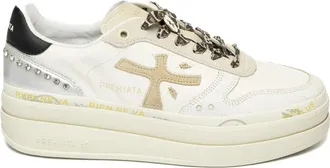Premiata Femme, Chaussures, Blanc, Taille: 39 EU Micol Baskets