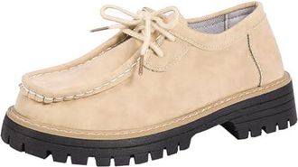 Generic Chaussures Femmes Baskets Paillettes Printemps Nouvelles Grandes Tailles Chaussures Britanniques Mode avec Sangle Avant pour Femmes Chaussures Femme T