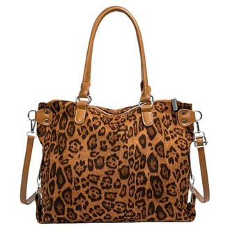 Generic Sac &agrave; main en daim synth&eacute;tique pour femme avec bandouli&egrave;re r&eacute;glable et poign&eacute;e sur le dessus, grande capacit&eacute; pour voyage, shopping, usage quotidien, 