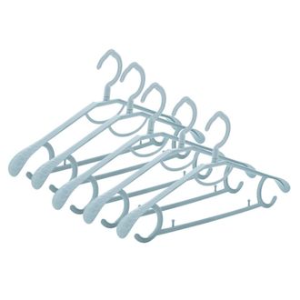 Cabilock 5st&uuml;cke rutschfeste Kunststoff Kleiderb&uuml;gel Schulter Platzsparend F&uuml;r Kleiderschr&auml;nke Und Haushaltsnutzung Vielseitig Einsetzbar F&uuml;r Kleider Tops Scha