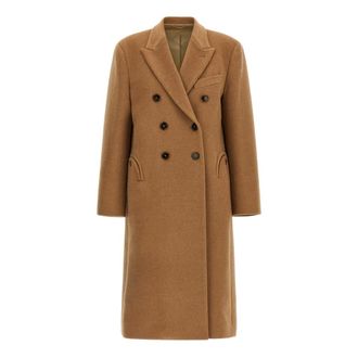 Blaz&eacute; Milano Mylius Coat - Femme - Manteaux - Beige - Taille: 38 FR