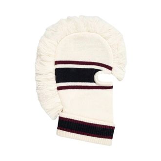 AMBUSH Fringe Knit Balaclava - - Accessories - Herren - Beige - ONE SIZE
