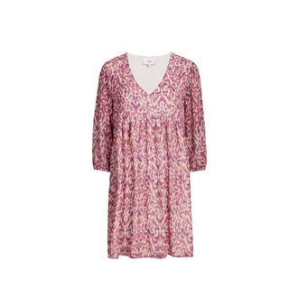 Au Printemps Paris kurzes Dolly -Kleid - rosa